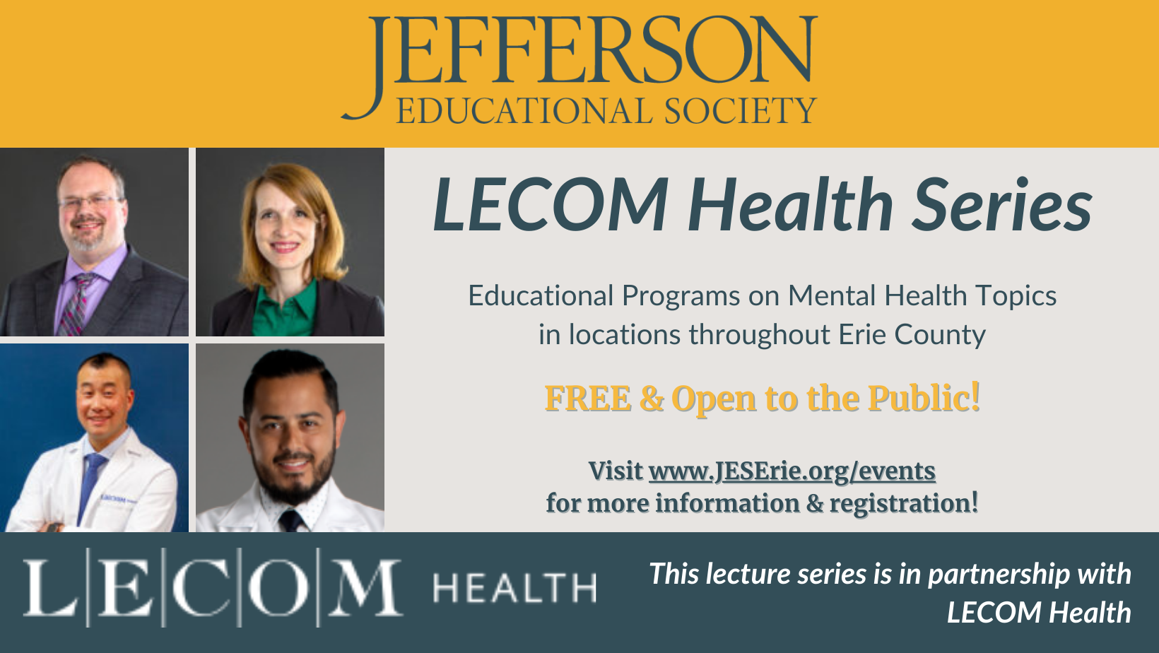 LECOM Health Series - Jefferson Educational Society
